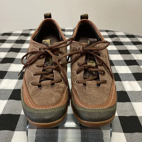 Merrell | Shoes | Merrell Mimosa Lace Cocoa Brown Suede Leather Lace Up ...